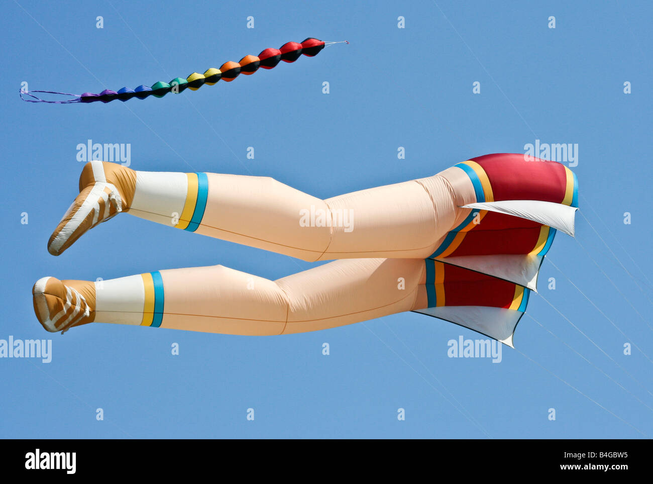 Flying legs hi-res stock photography and images - Alamy