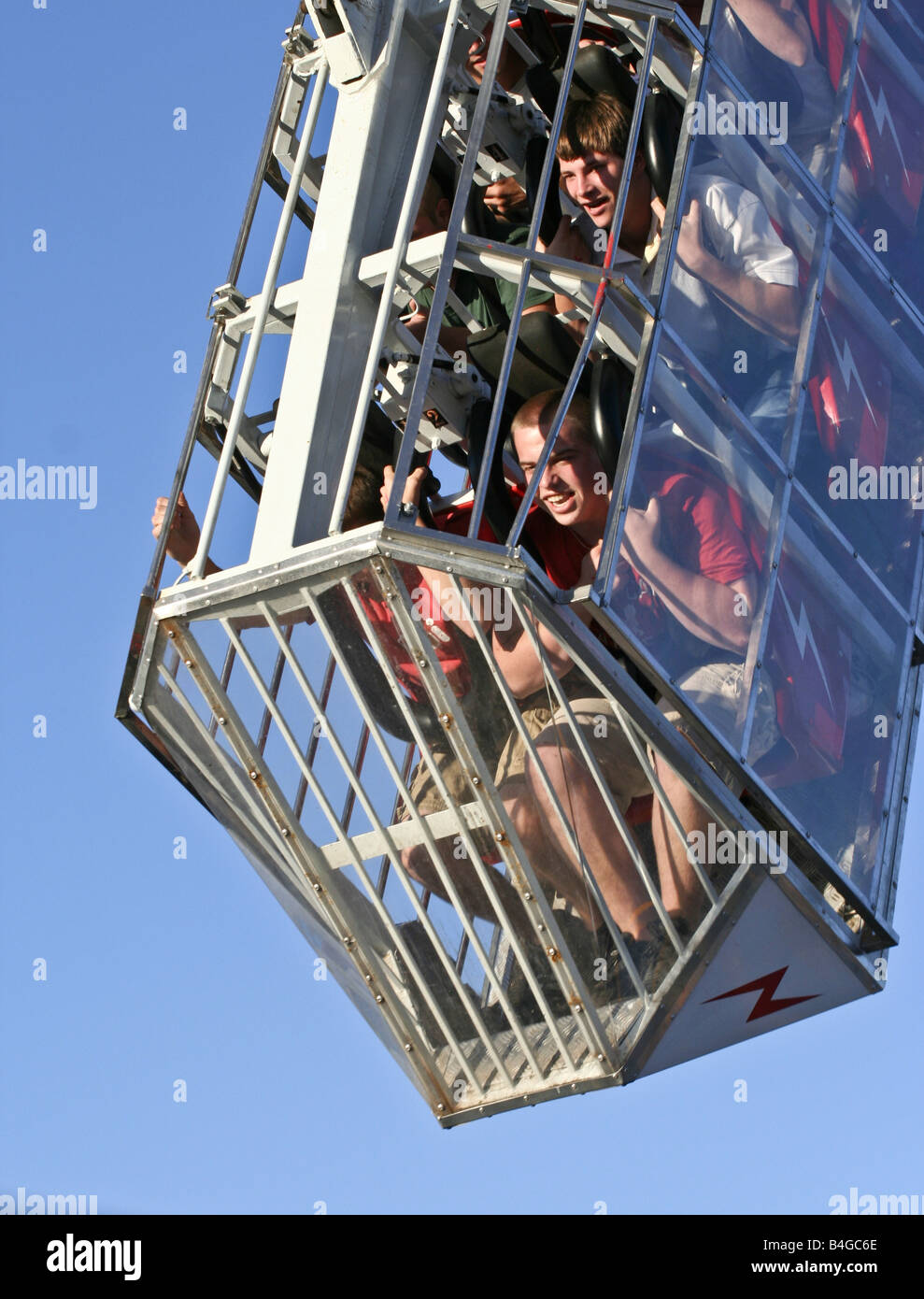 Skymaster vertically revolving ride at Woodstock Fair Connecticut Stock ...