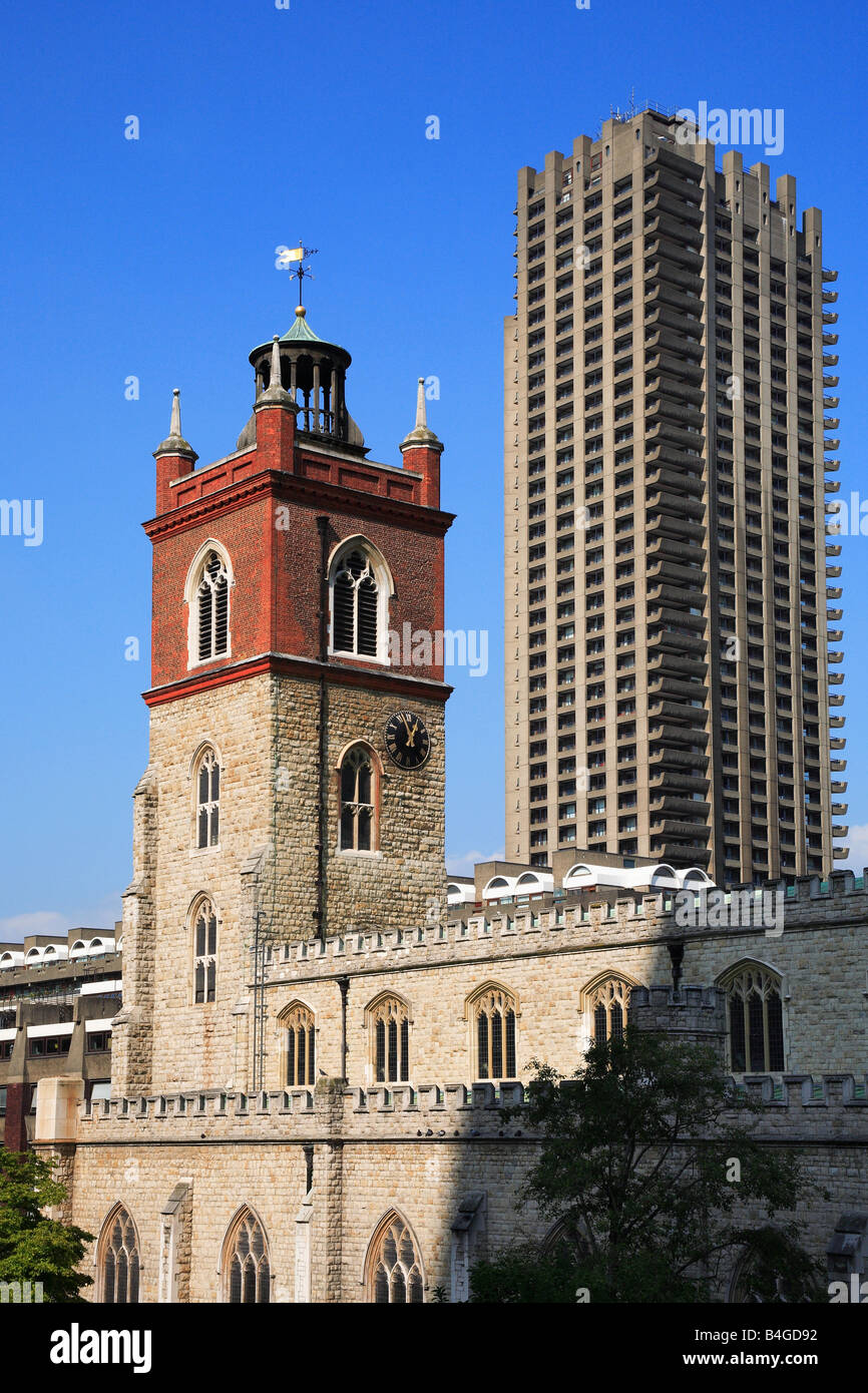 St giles cripplegate hi-res stock photography and images - Alamy