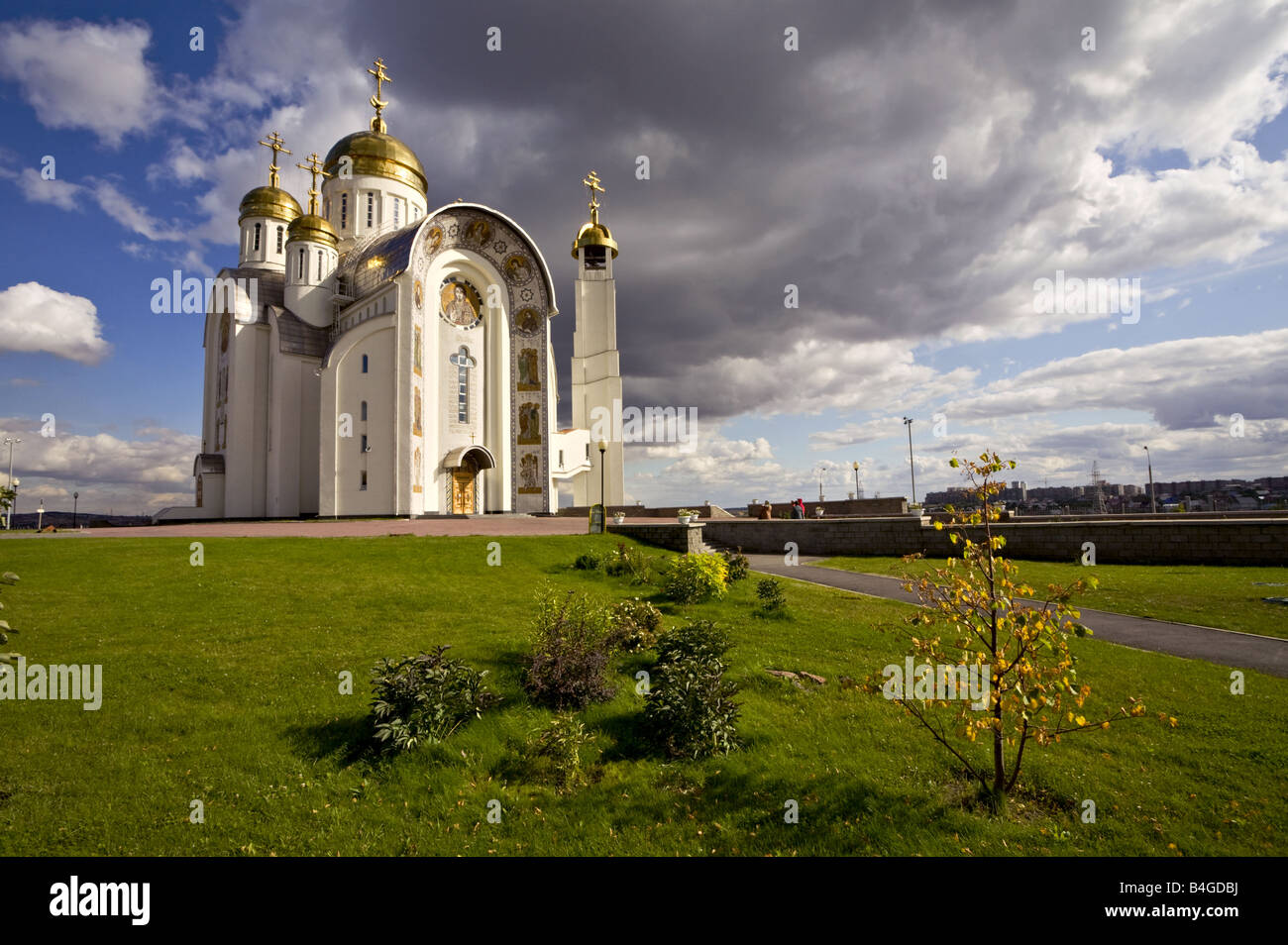 Russia Magnitogorsk Cathedral of the God Ascension Stock Photo - Alamy