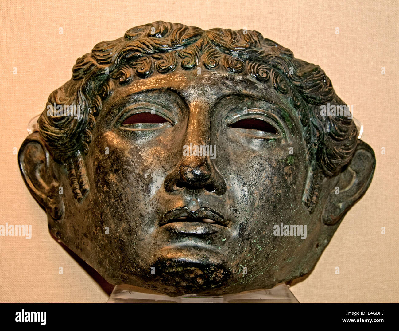 Parade mask 100 AD Aintab Syria Stock Photo - Alamy