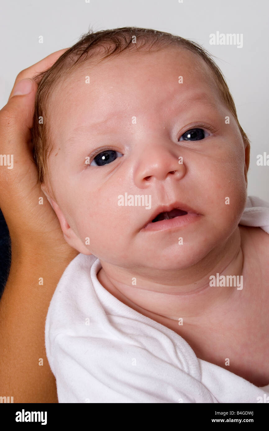 portrait newborn baby Stock Photo - Alamy