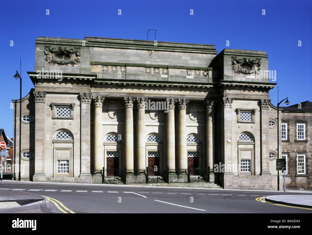 Queens hall in Burslem UK Stock Photo - Alamy