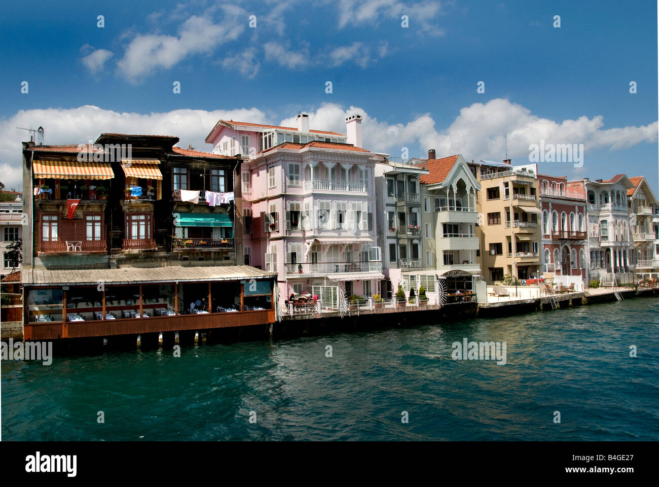 Yenikoy Bosphorus Bosporus Istanbul Turkey Turkish Stock Photo - Alamy