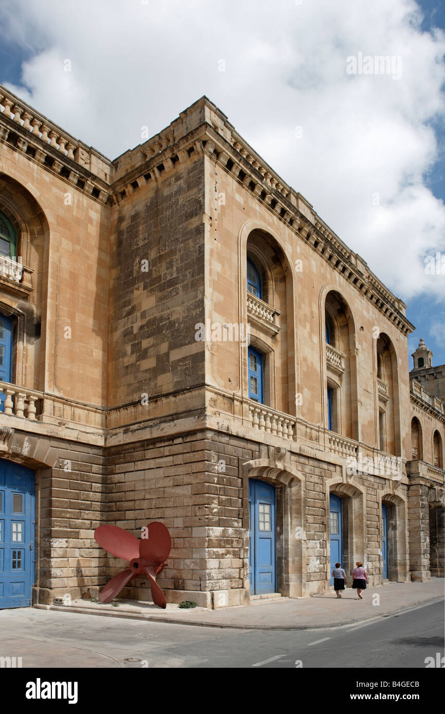 Malta Maritime Museum Vittoriosa Malta Stock Photo - Alamy
