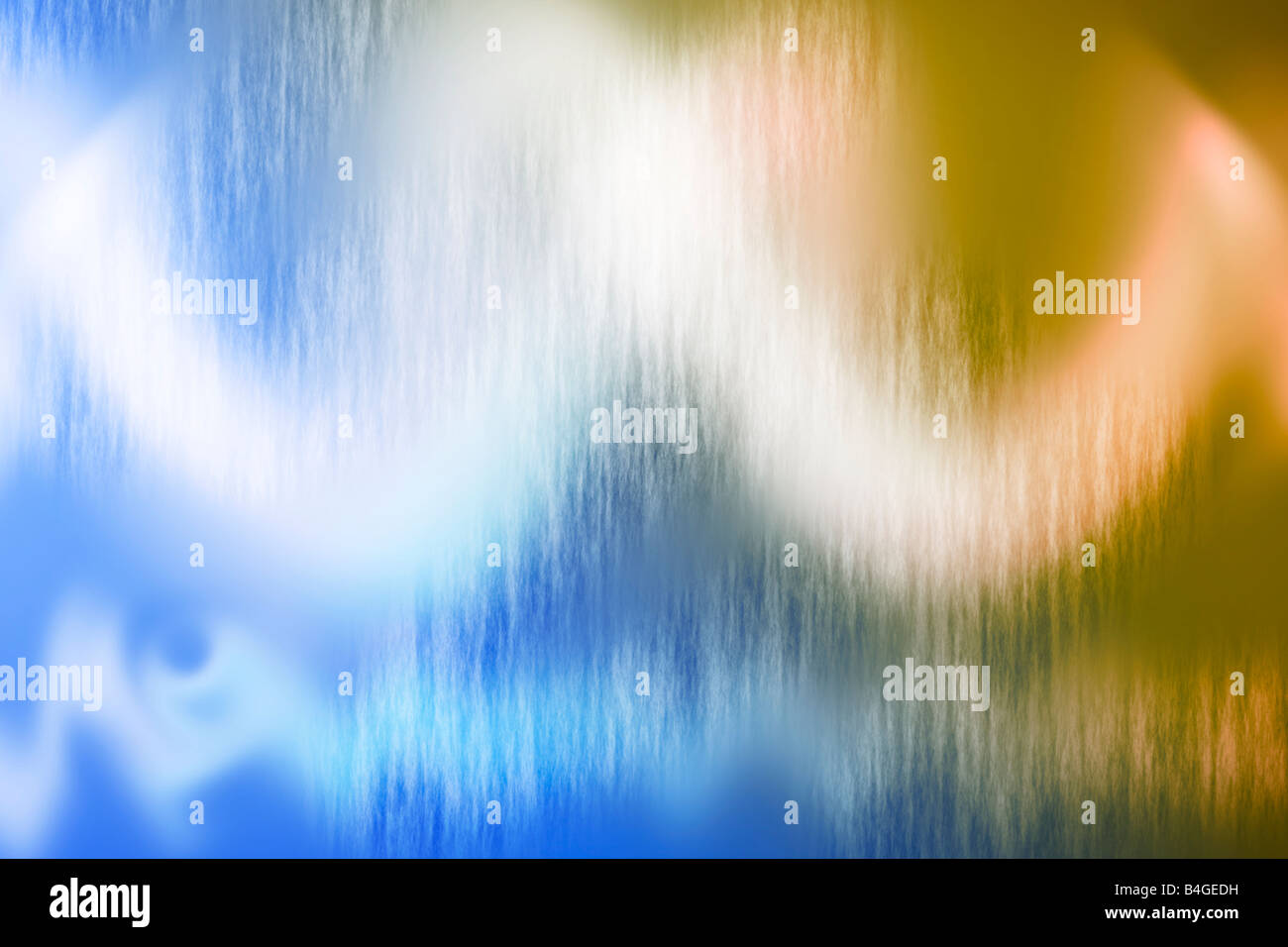 Digital Background in Blue and Warm Tone Stock Photo - Alamy