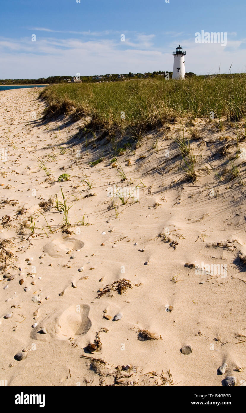 Edgartown Lighthouse, Martha's Vineyard Stock Photo - Alamy