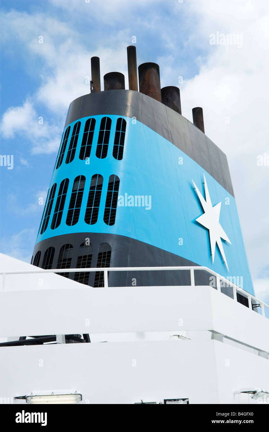 Maerks Norfolk line Stock Photo - Alamy
