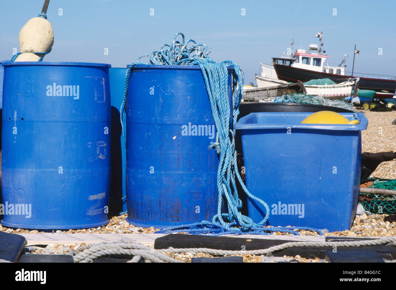 Plastic barrels hi-res stock photography and images - Alamy