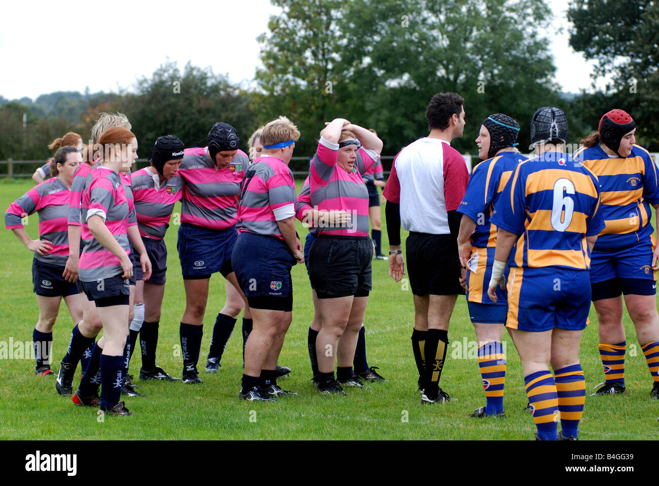 Women rugby players hi-res stock photography and images - Alamy
