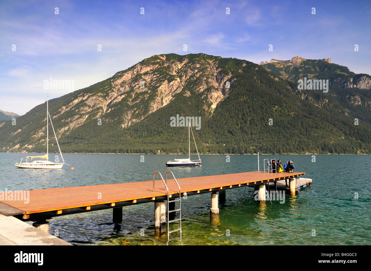 Pertisau village hi-res stock photography and images - Alamy
