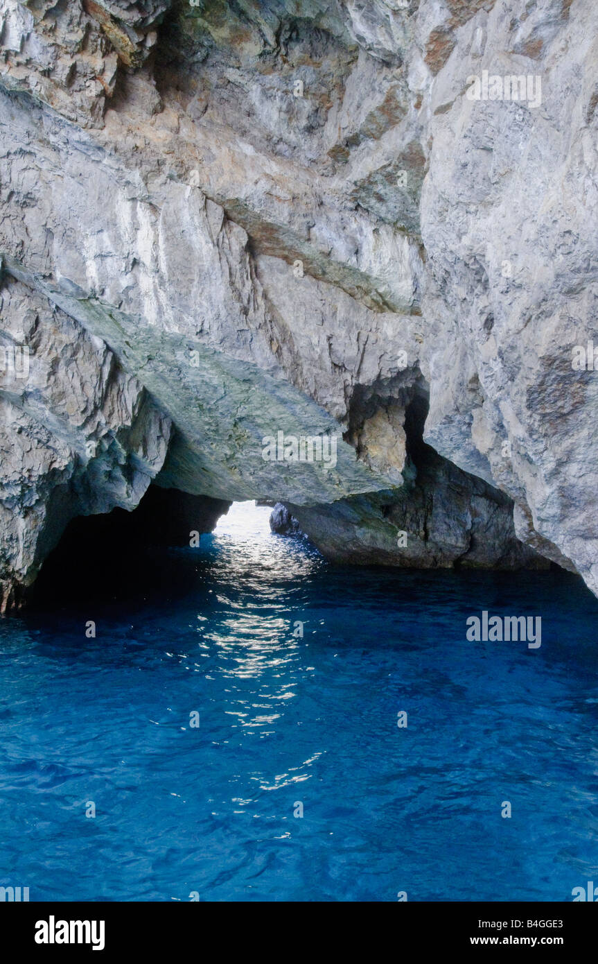 Grotta Verde, Capri Stock Photo - Alamy