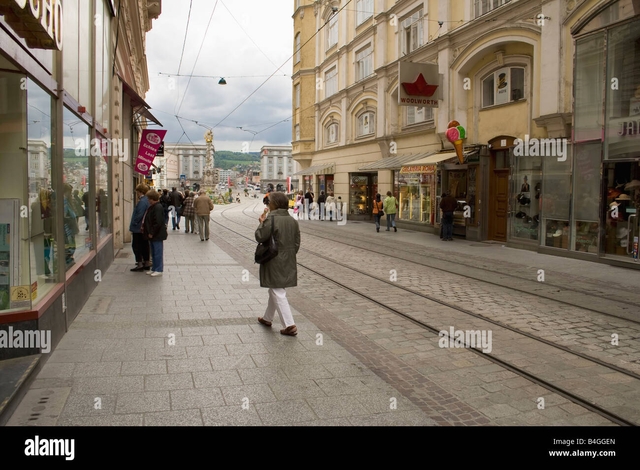 Downtown linz austria hi-res stock photography and images - Alamy