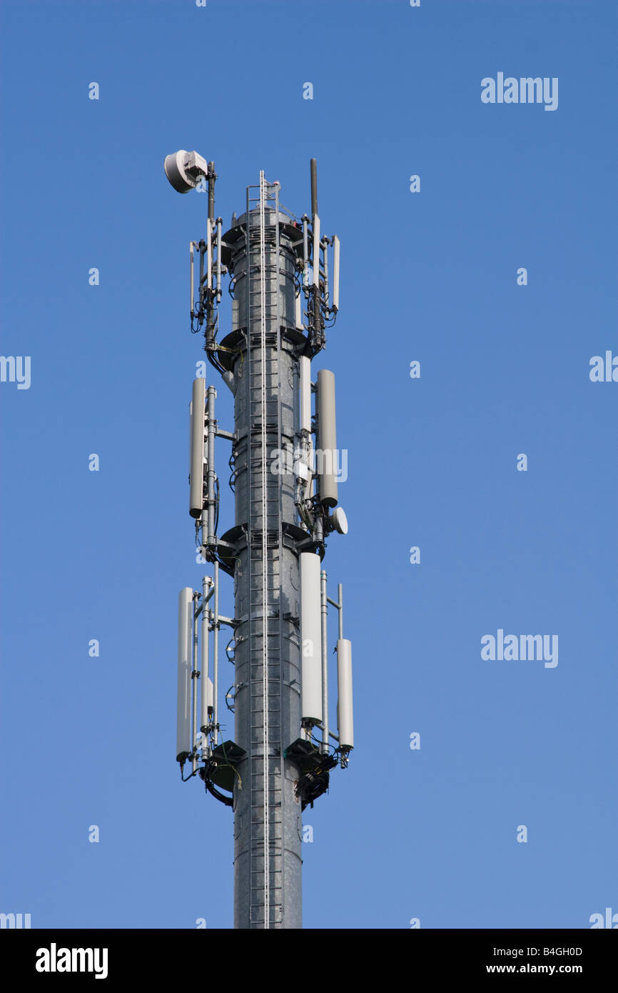 Mobile Phone Network Aerial Stock Photo - Alamy
