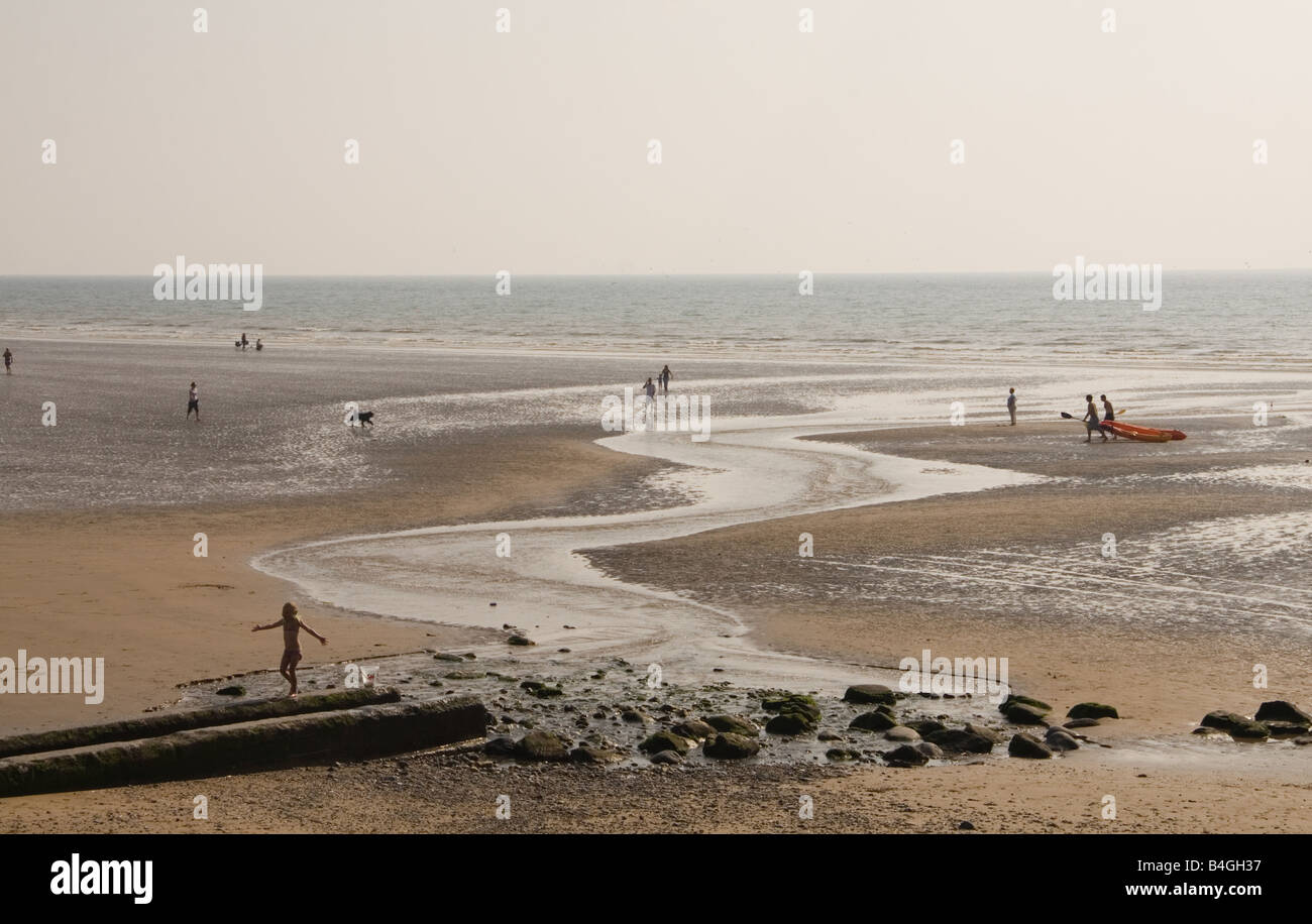 The beach at Pendine, Wales, UK Stock Photo - Alamy