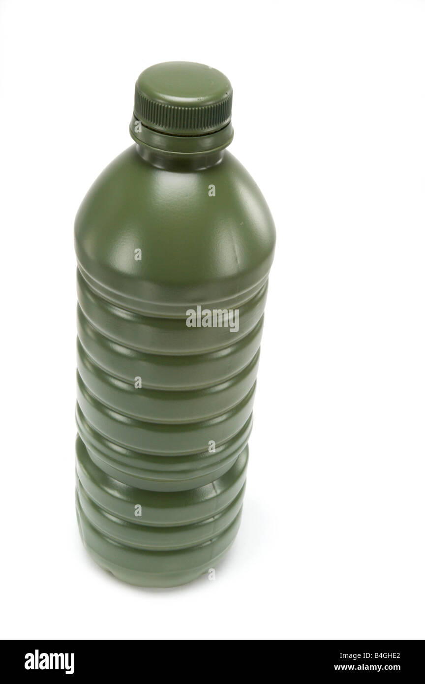 Green water bottle Stock Photo - Alamy