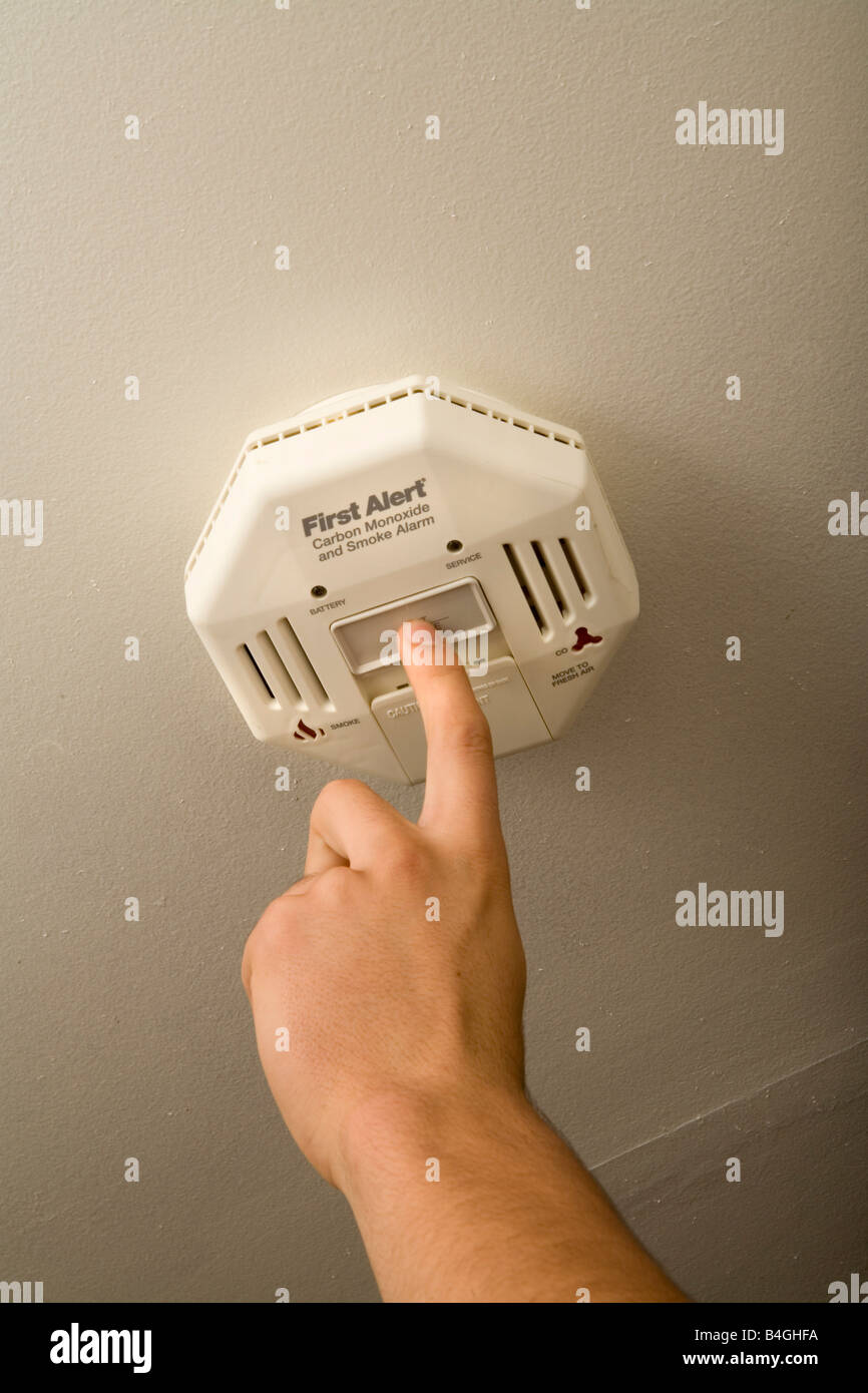 Safety detector hi-res stock photography and images - Alamy