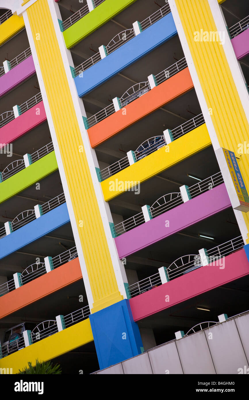 Colourful building Kuching Stock Photo - Alamy