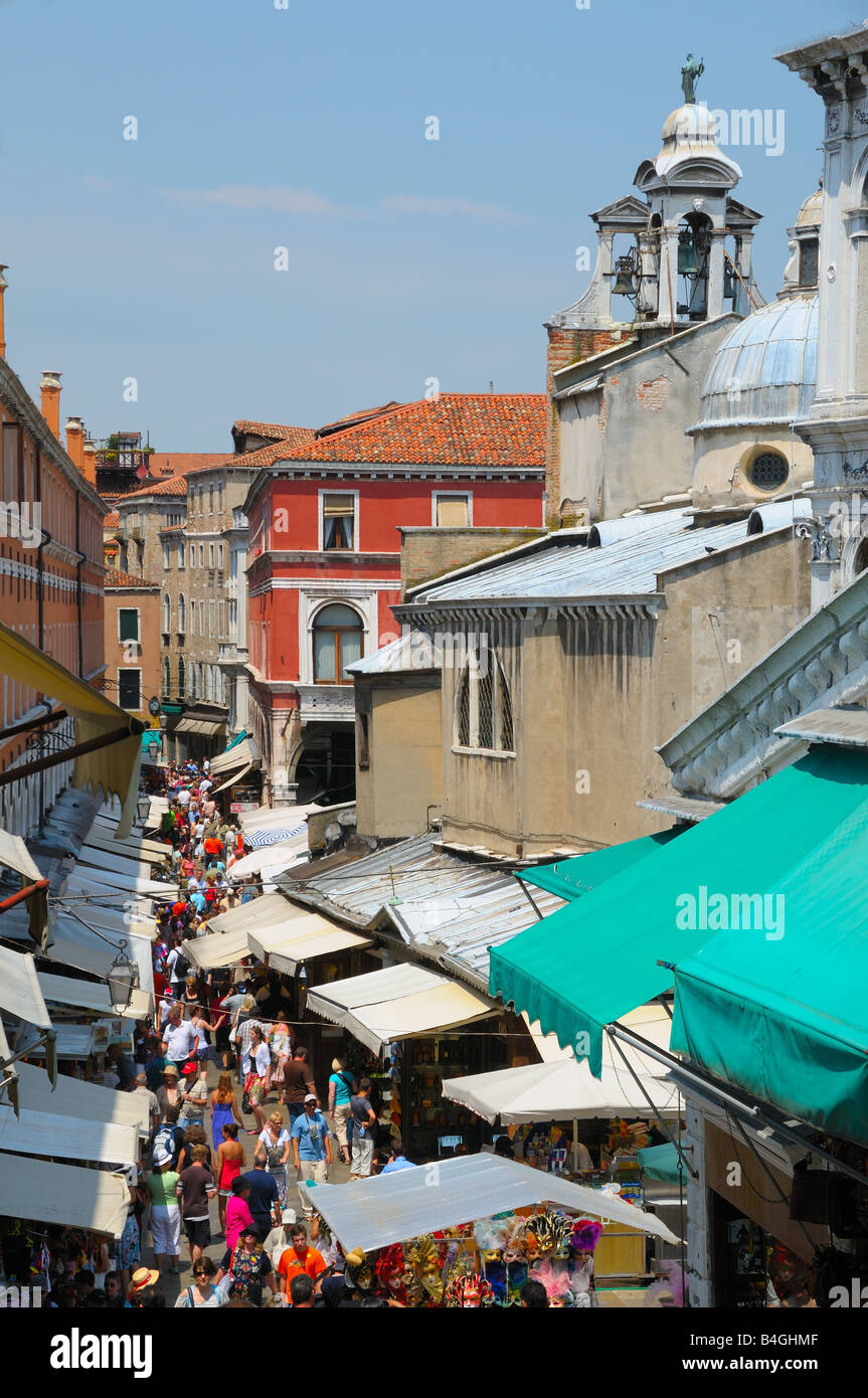 Market at The Rialto 2 Stock Photo - Alamy