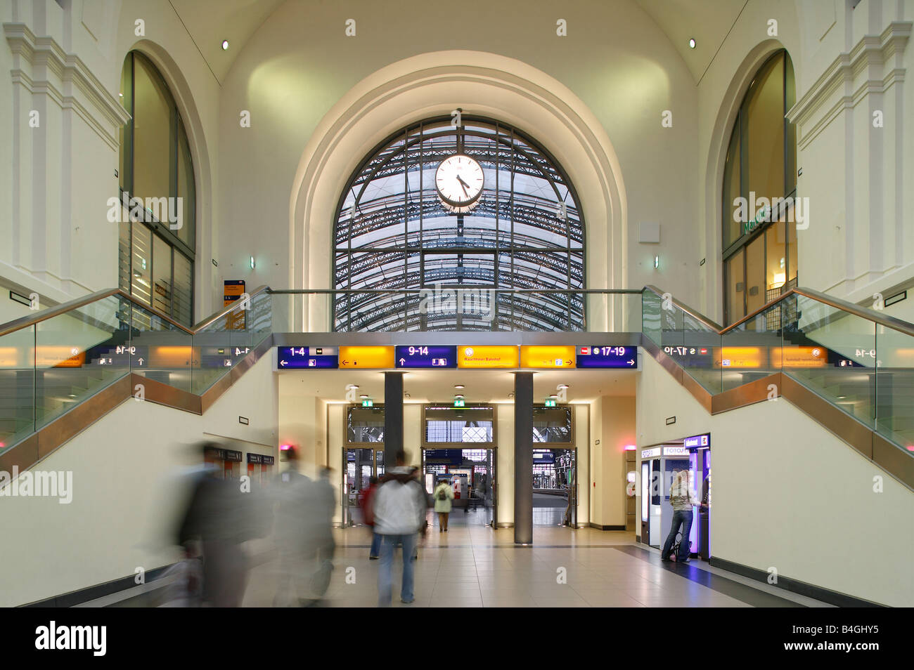 The Central Station in Dresden, Germany Stock Photo - Alamy