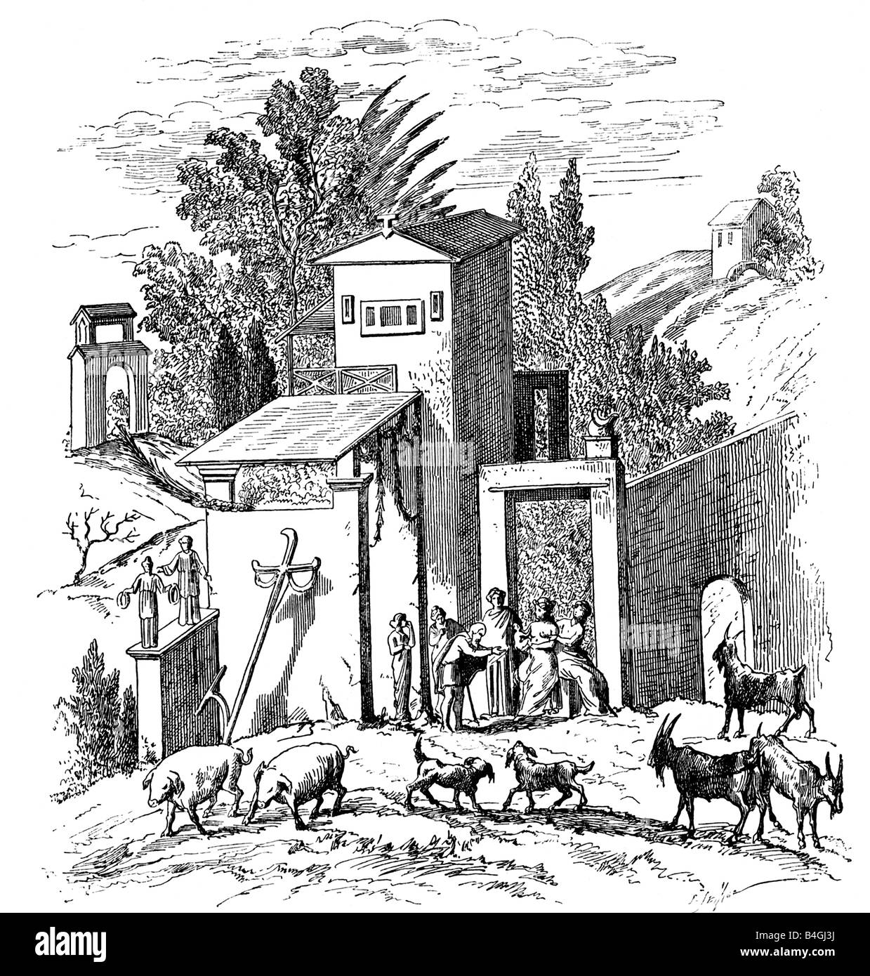 Roman farming hi-res stock photography and images - Alamy