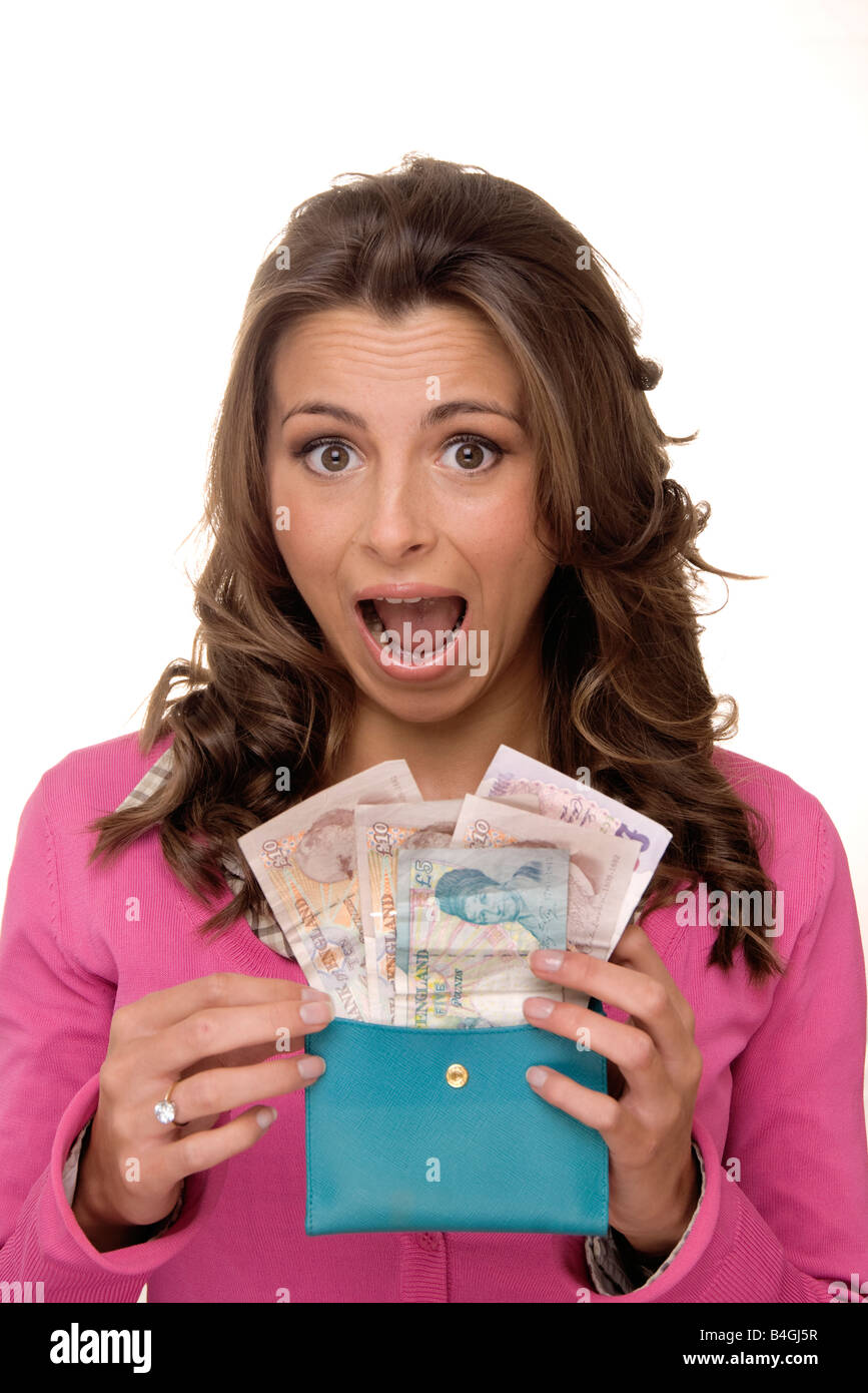 Female purse notes hi-res stock photography and images - Alamy