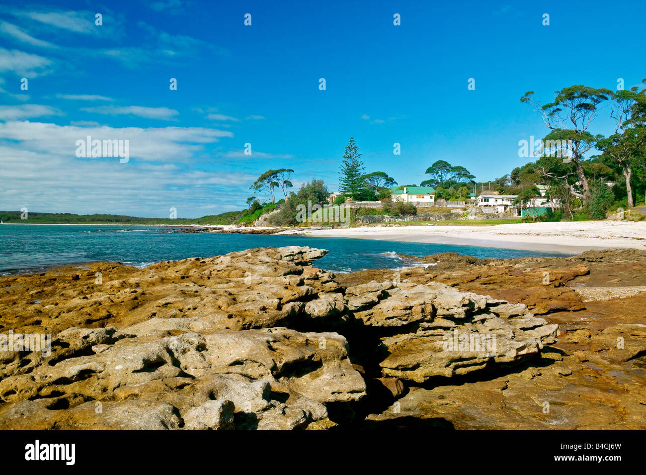 HYAMS BEACH IN JERVIS BAY NEW SOUTH WALES AUSTRALIA Stock Photo - Alamy