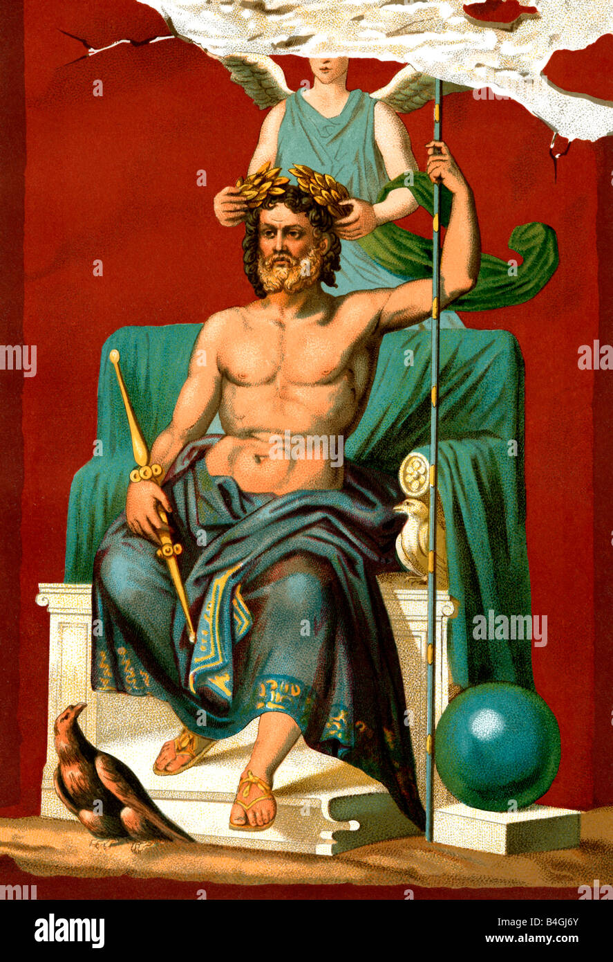 Roman myth jupiter hi-res stock photography and images - Alamy