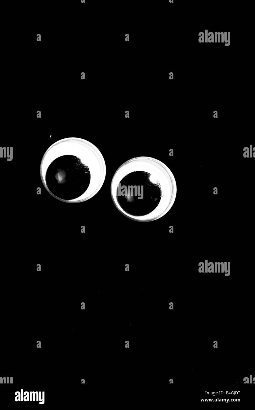 Eyes to cut out Black and White Stock Photos & Images - Alamy