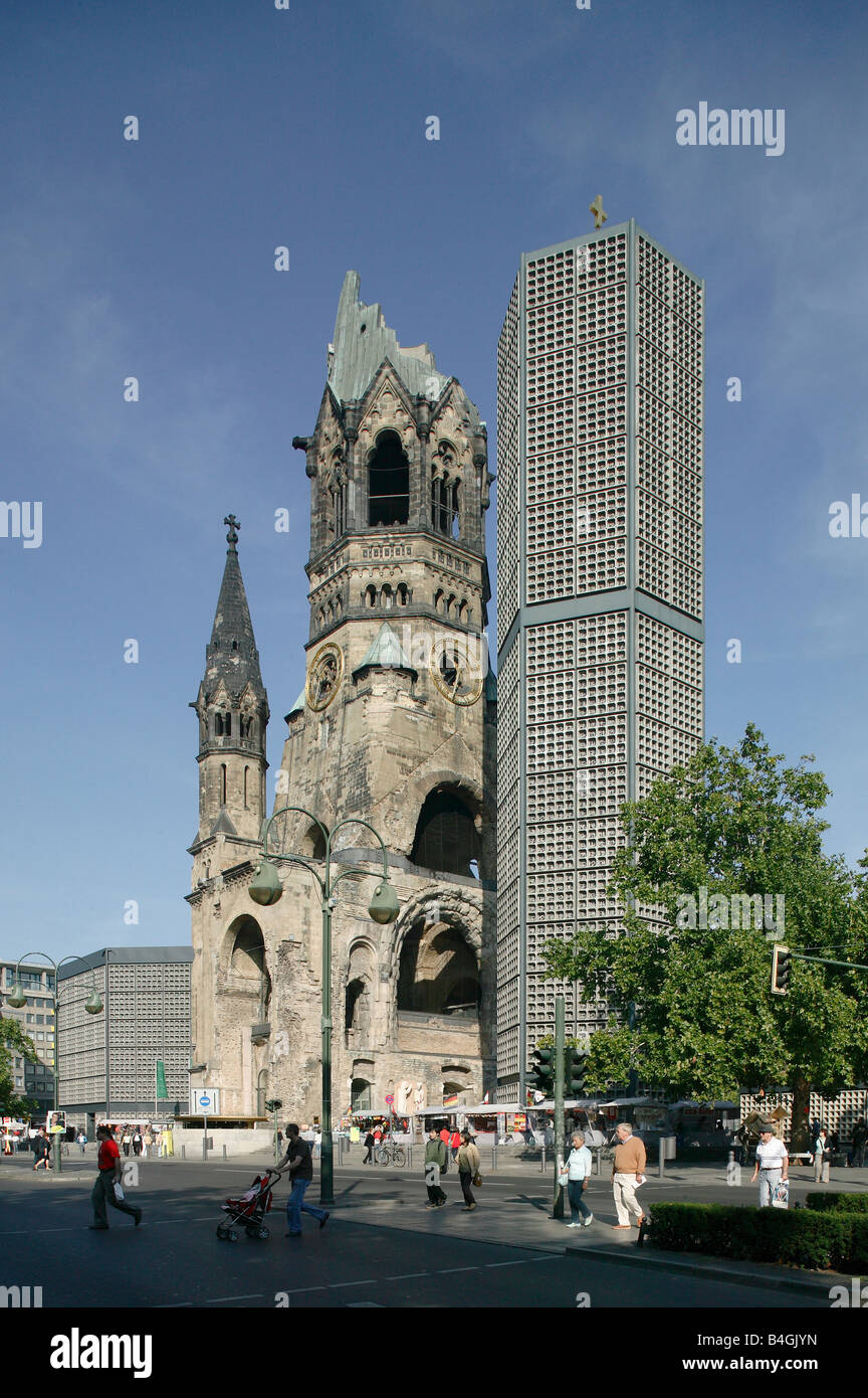 The Kaiser Wilhelm Memorial Church in Berlin, Germany Stock Photo - Alamy
