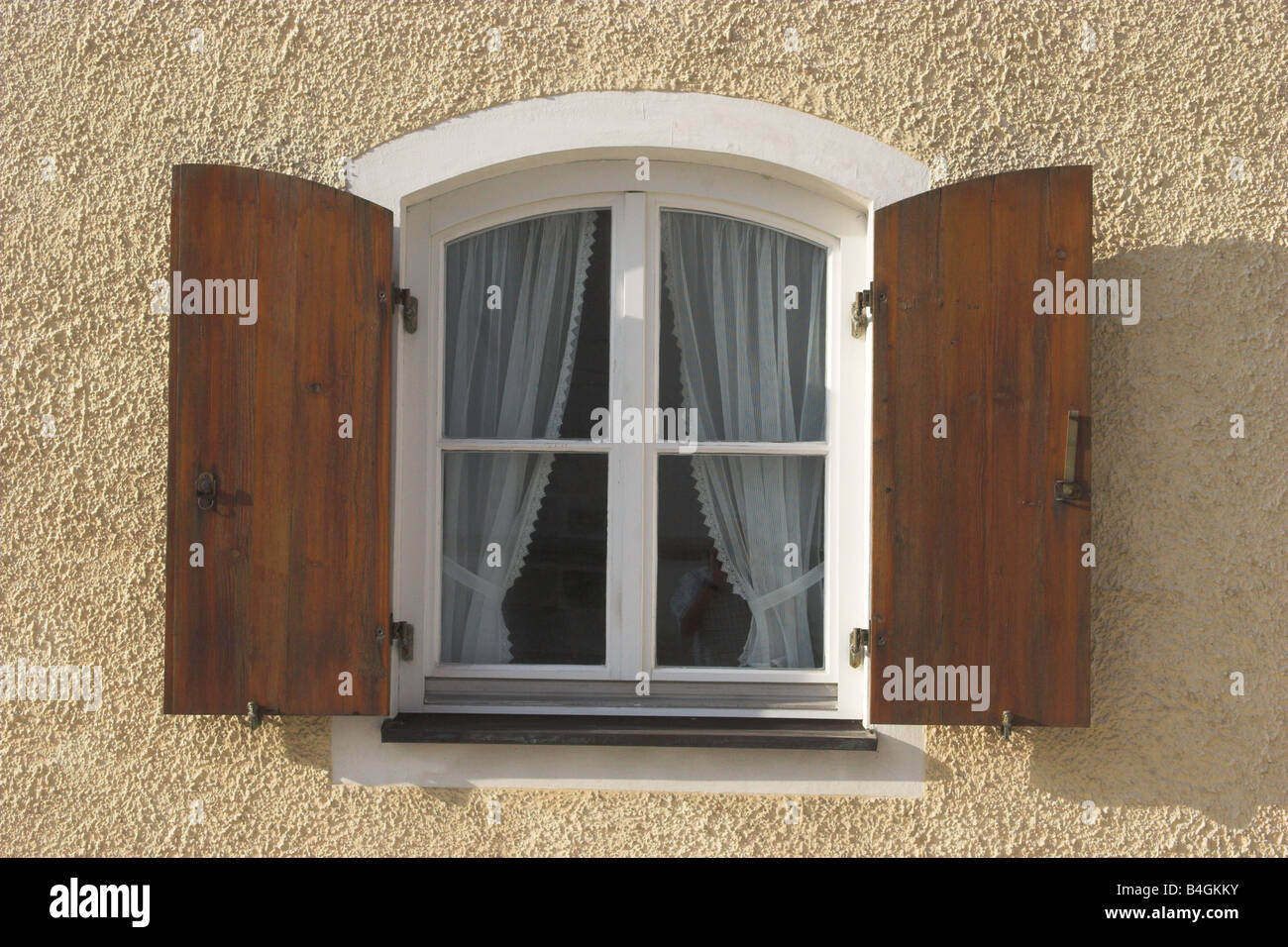 Typical window on traditional house in Southern Window Stock Photo - Alamy