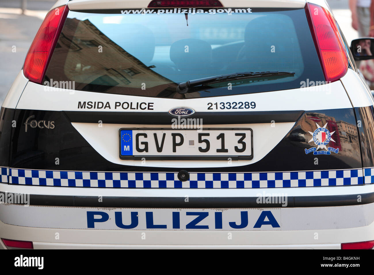 Malta police car hi-res stock photography and images - Alamy