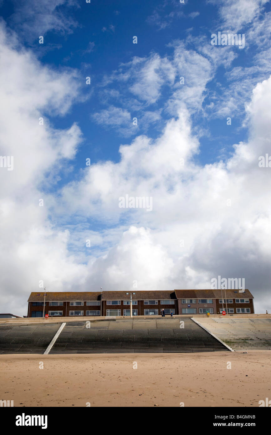 Promenade and seafront at Cleveleys Stock Photo - Alamy