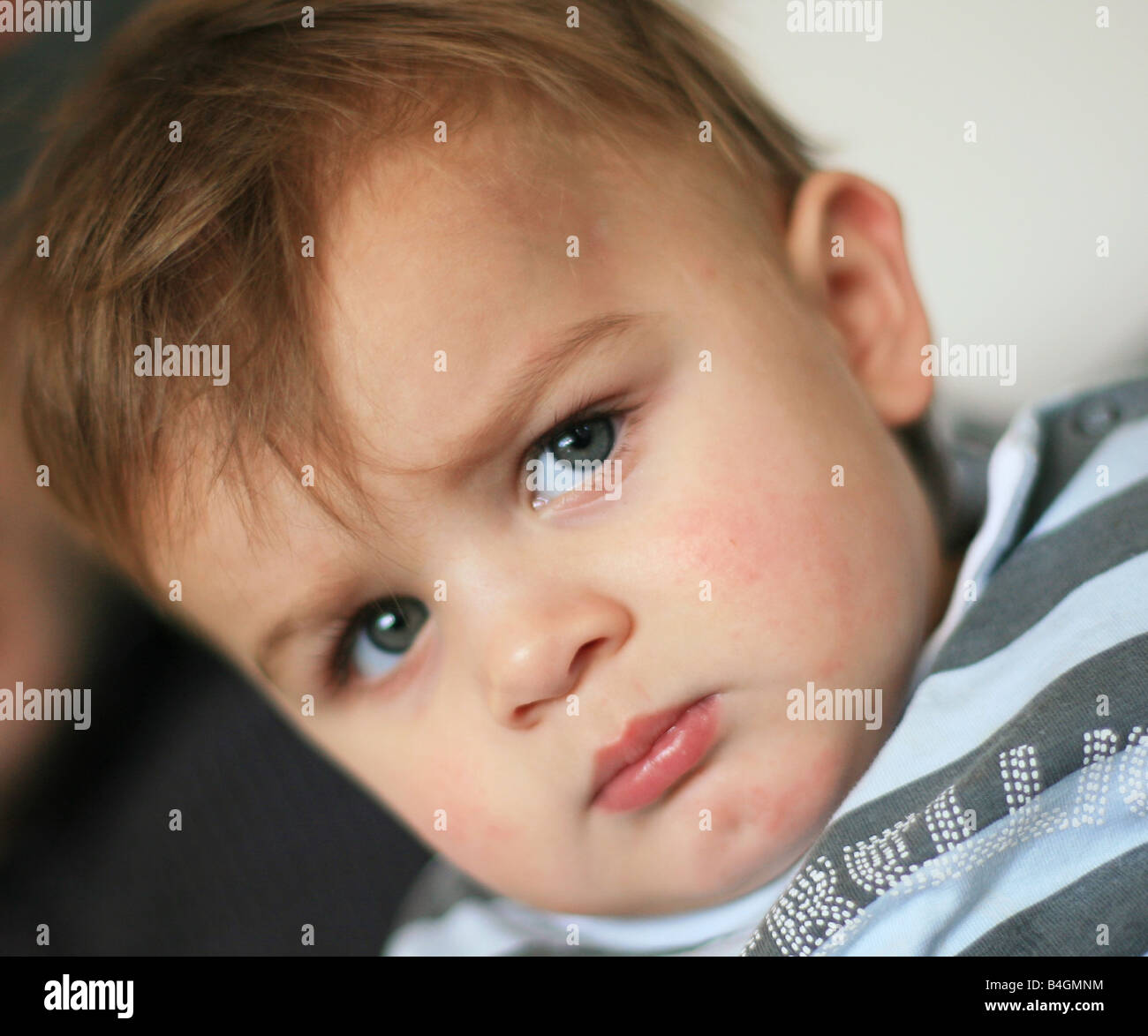 close up of face of child in denmark Stock Photo - Alamy