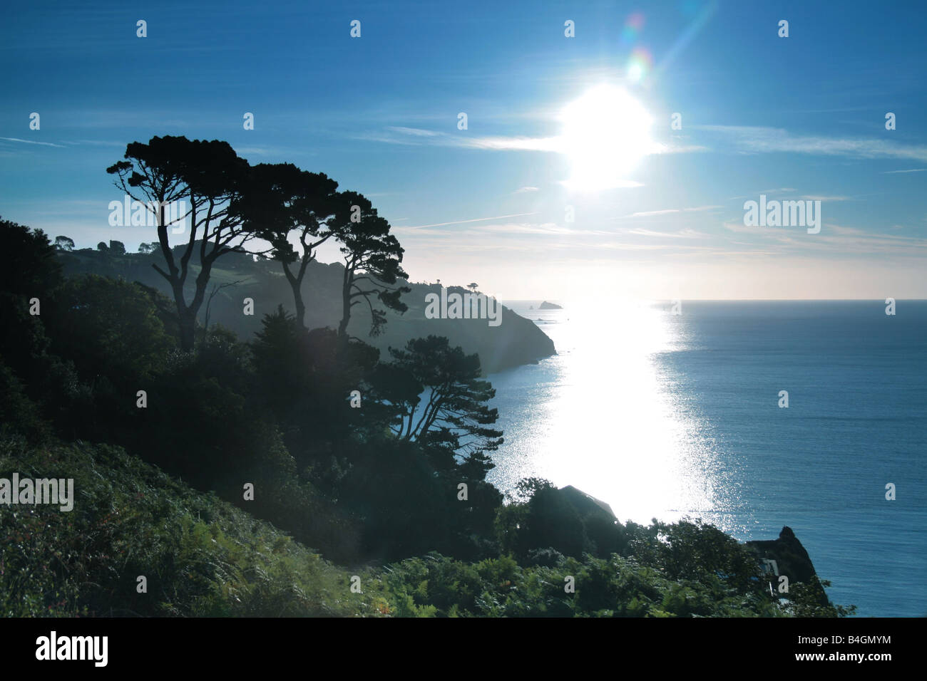 Landscape view cliffs coast hi-res stock photography and images - Alamy