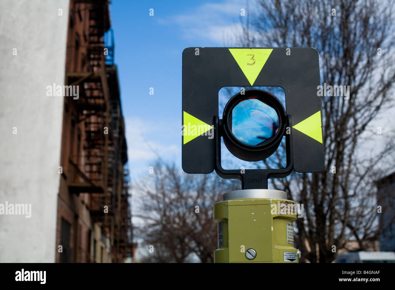 Land Surveying Equipment Stock Photo - Alamy