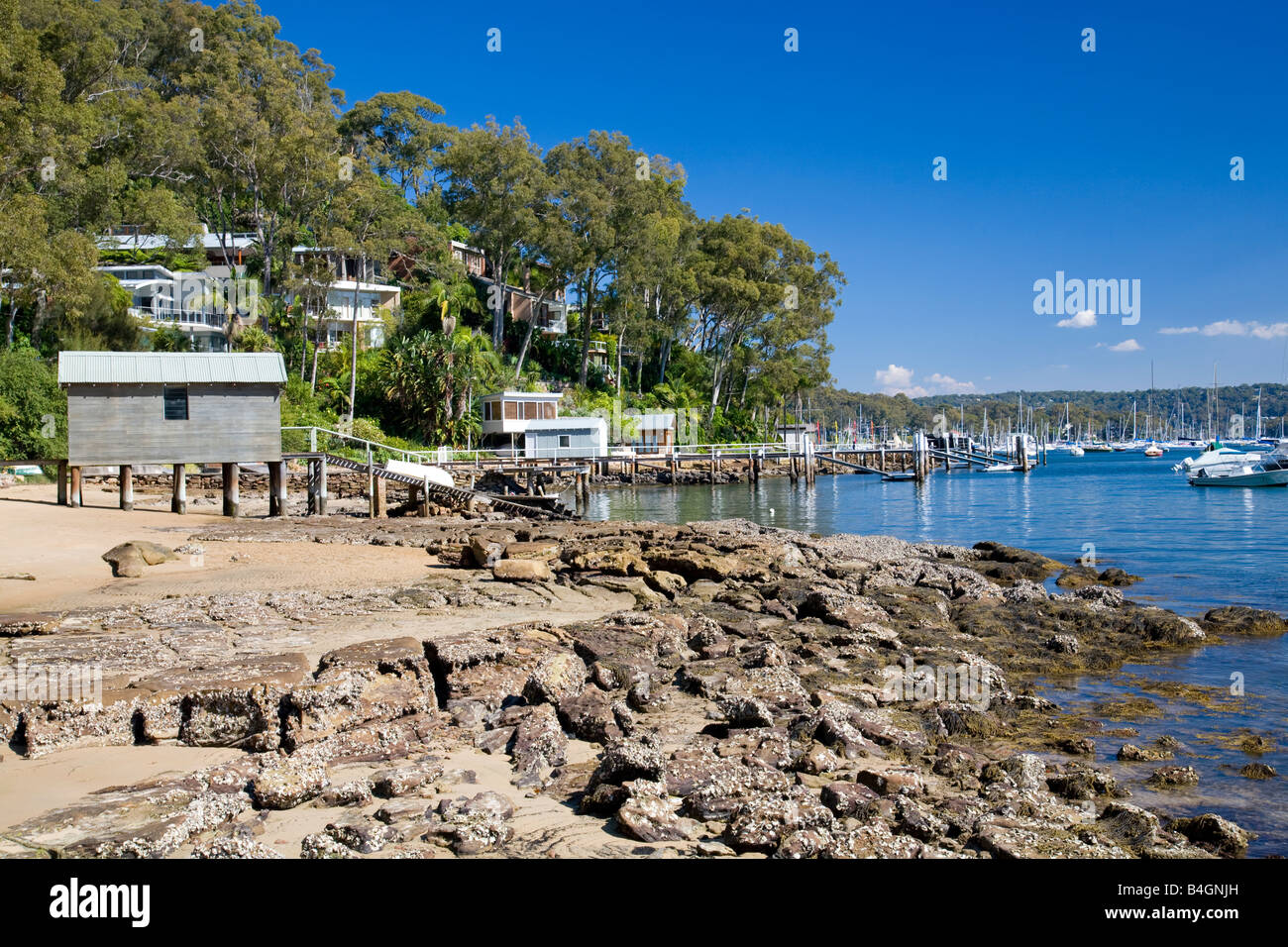 Paradise beach pittwater australia hi-res stock photography and images ...