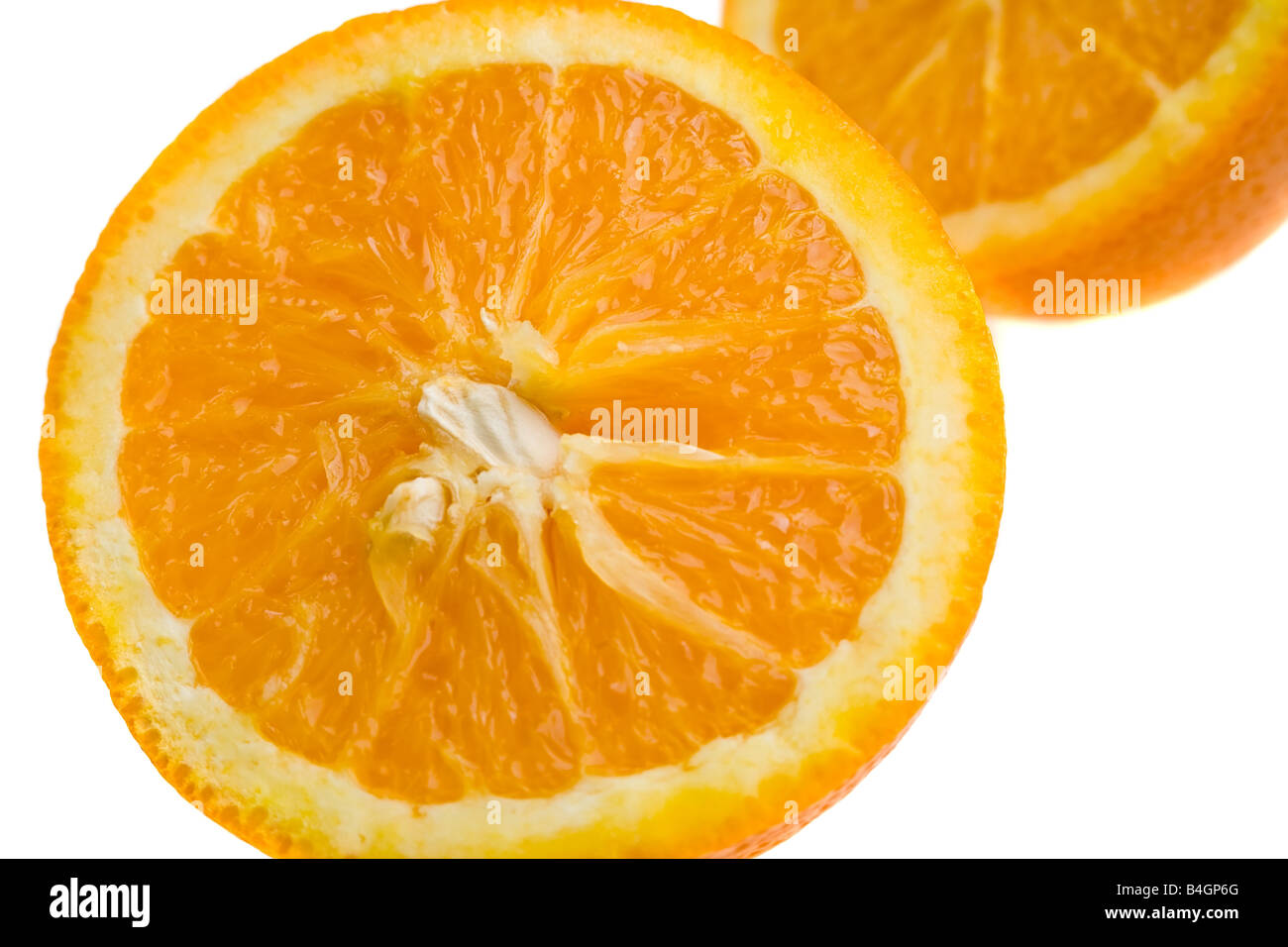 ripped juicy fresh orange Stock Photo - Alamy