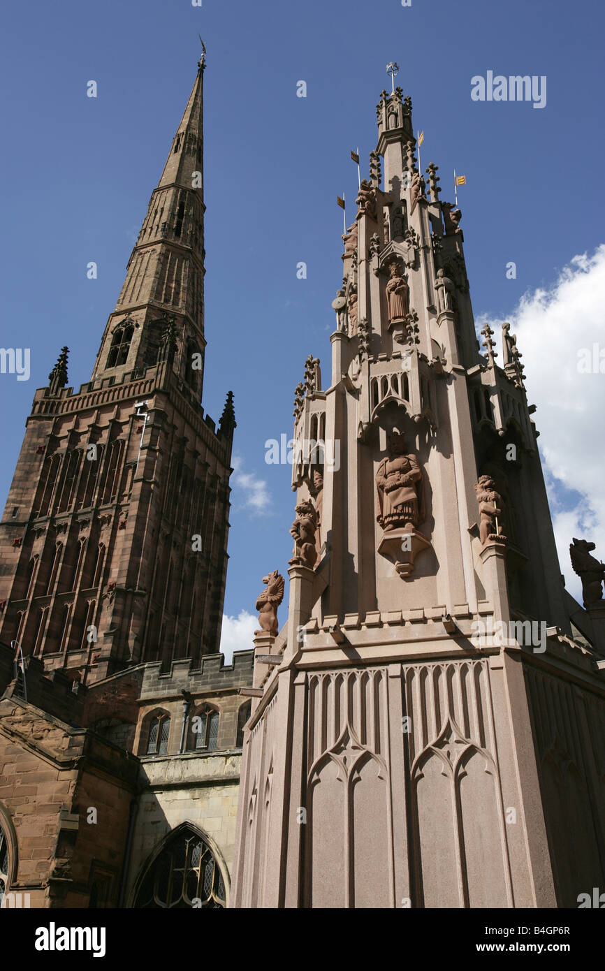 City of Coventry, England. The modern replica of the original Coventry ...