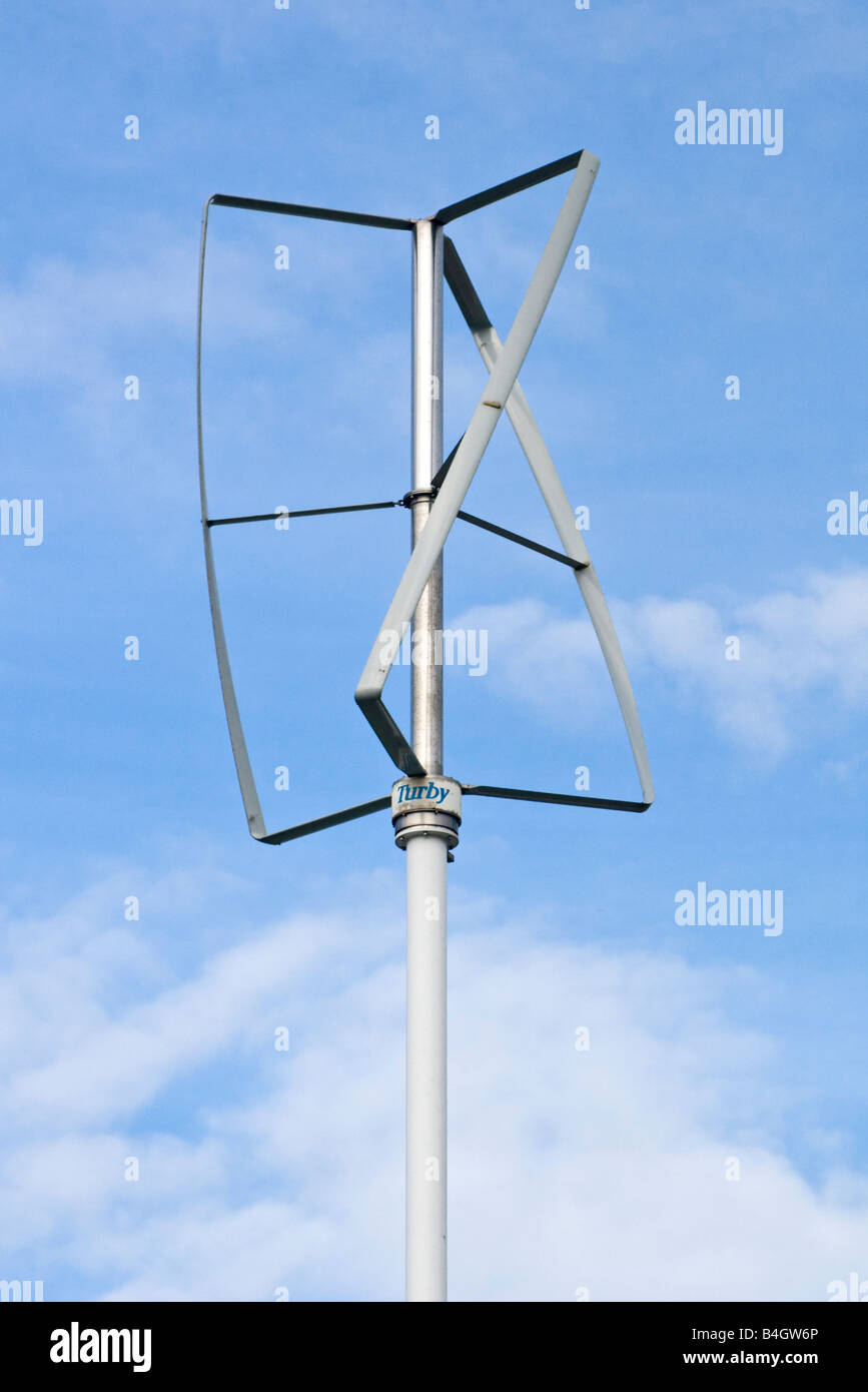 Vertical Axle Wind Turbine High Resolution Stock Photography and Images ...
