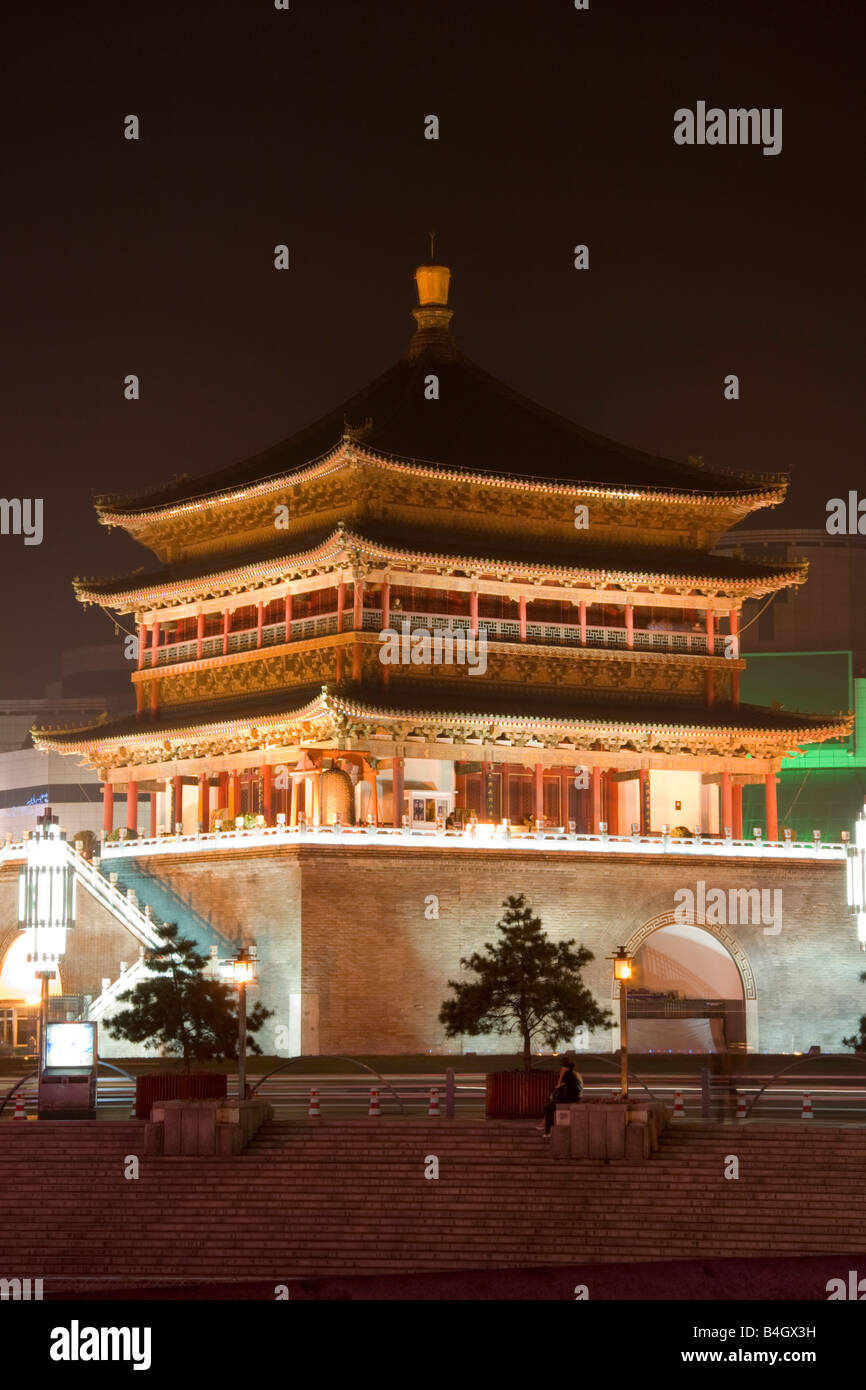 Bell tower xi'an hi-res stock photography and images - Alamy