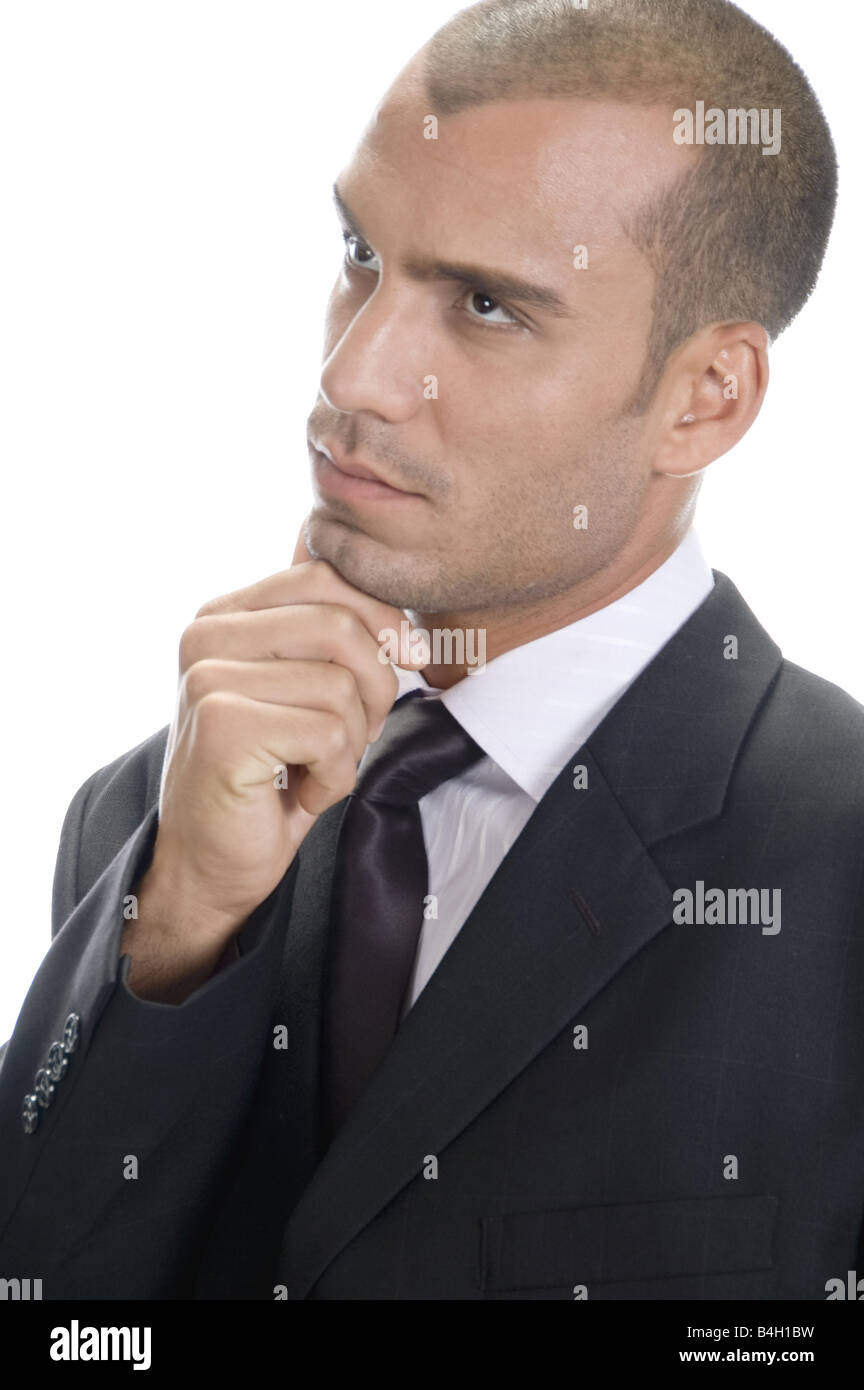 Business man making successful pose hi-res stock photography and images ...