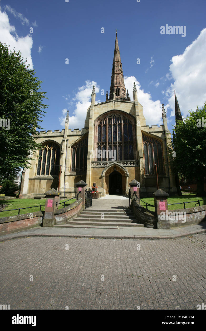 City of Coventry, England. Main entrance to Coventry's city centre ...
