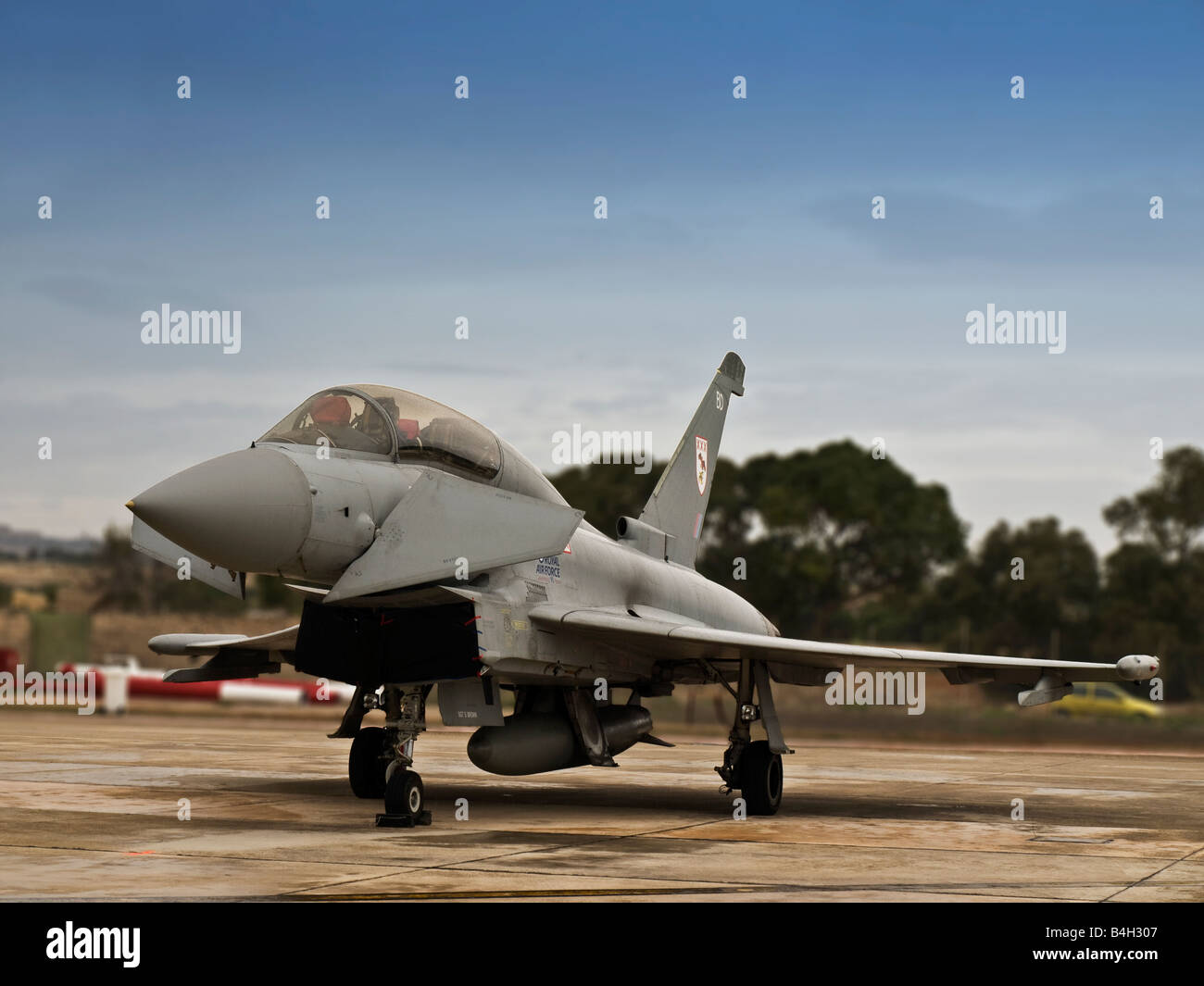 RAF Eurofighter Typhoon jet fighter Stock Photo - Alamy