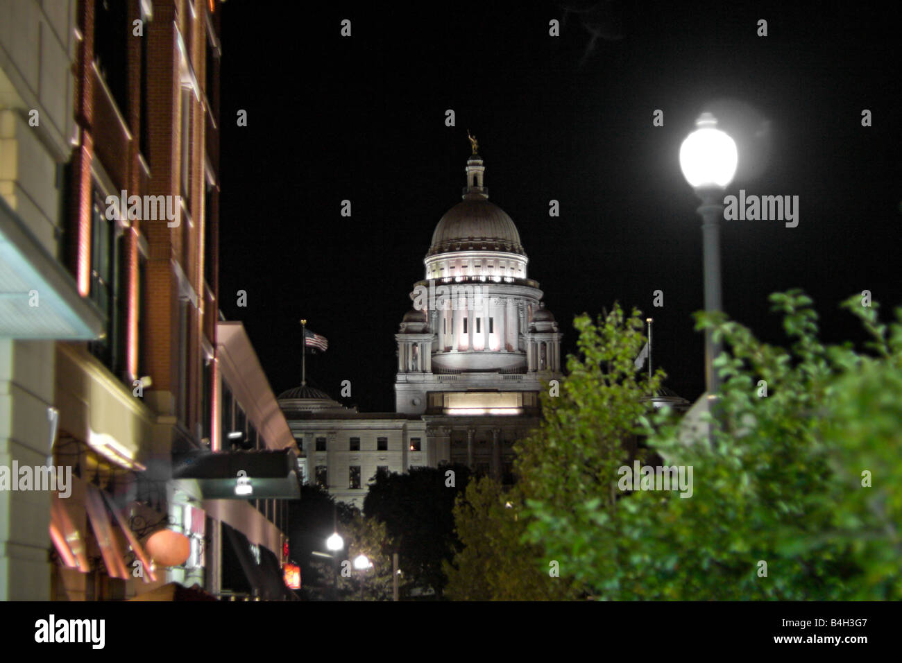 Providence downtown hi-res stock photography and images - Alamy