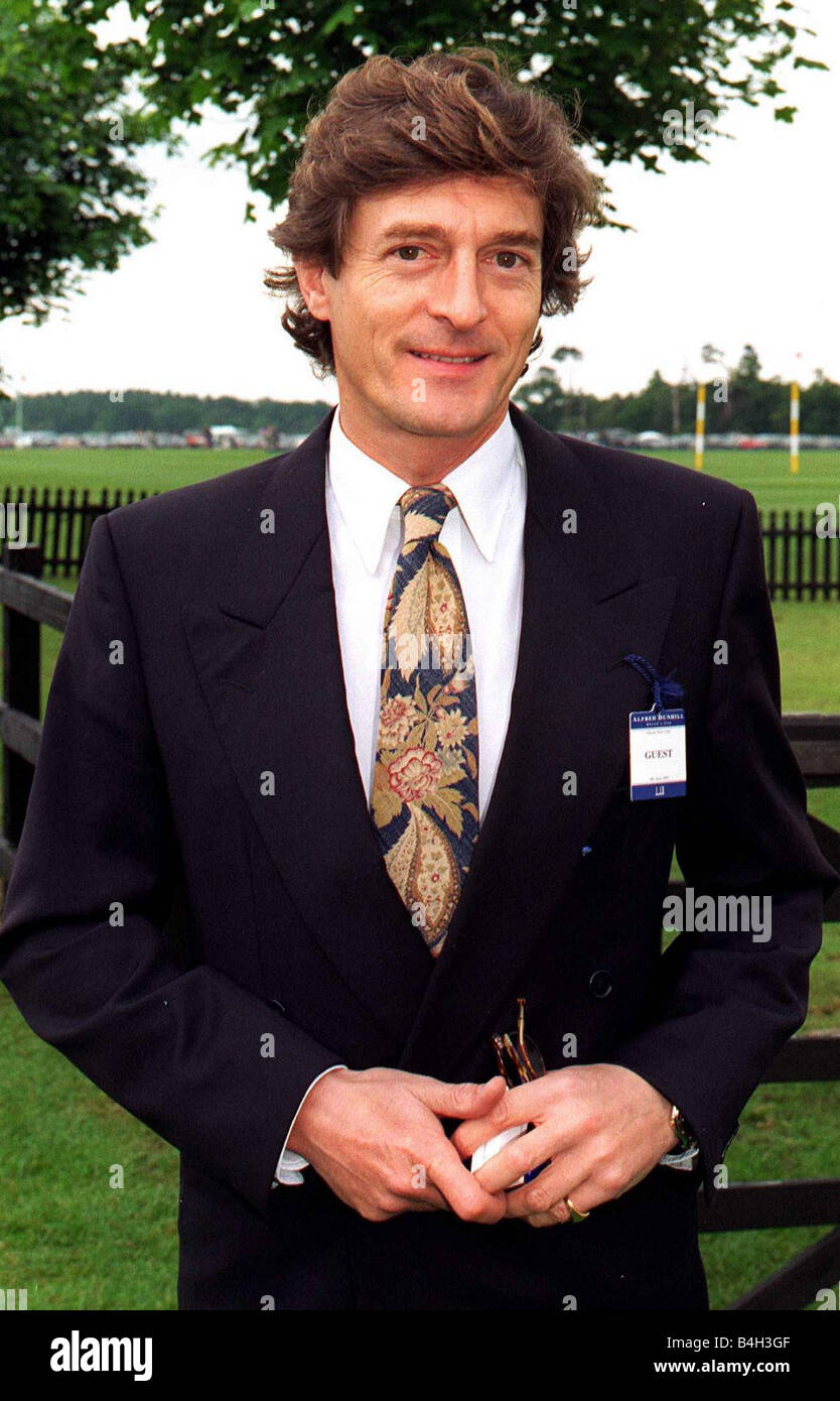 Nigel Havers actor arrives at the Alfred Dunhill Queens Cup Polo Stock ...