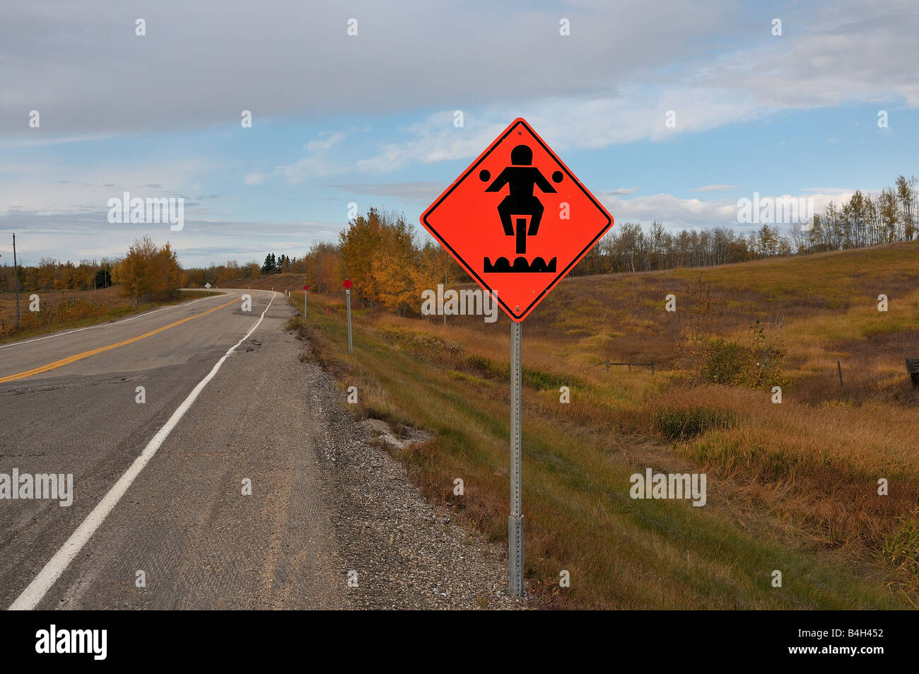 Bumpy Road Sign High Resolution Stock Photography and Images - Alamy