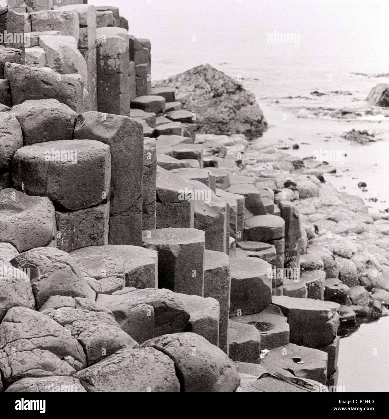 Giant s Causeway Northern Ireland forming a headland on the north coast ...