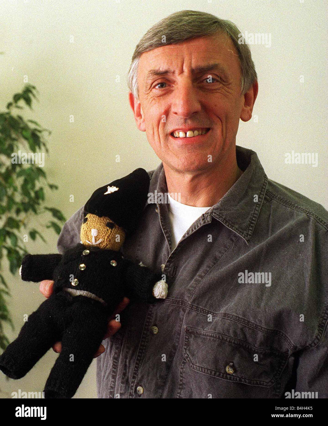Eric Shepard Actor from the TV Programme The Bill with his cuddly toy ...