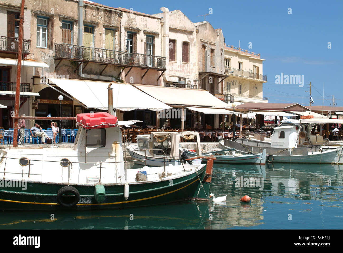 Boats at harbor Stock Photo - Alamy